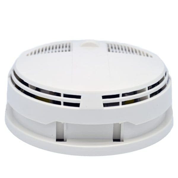 Zone Shield 4K Night Vision Smoke Detector DVR Side View - PI Mall Shop